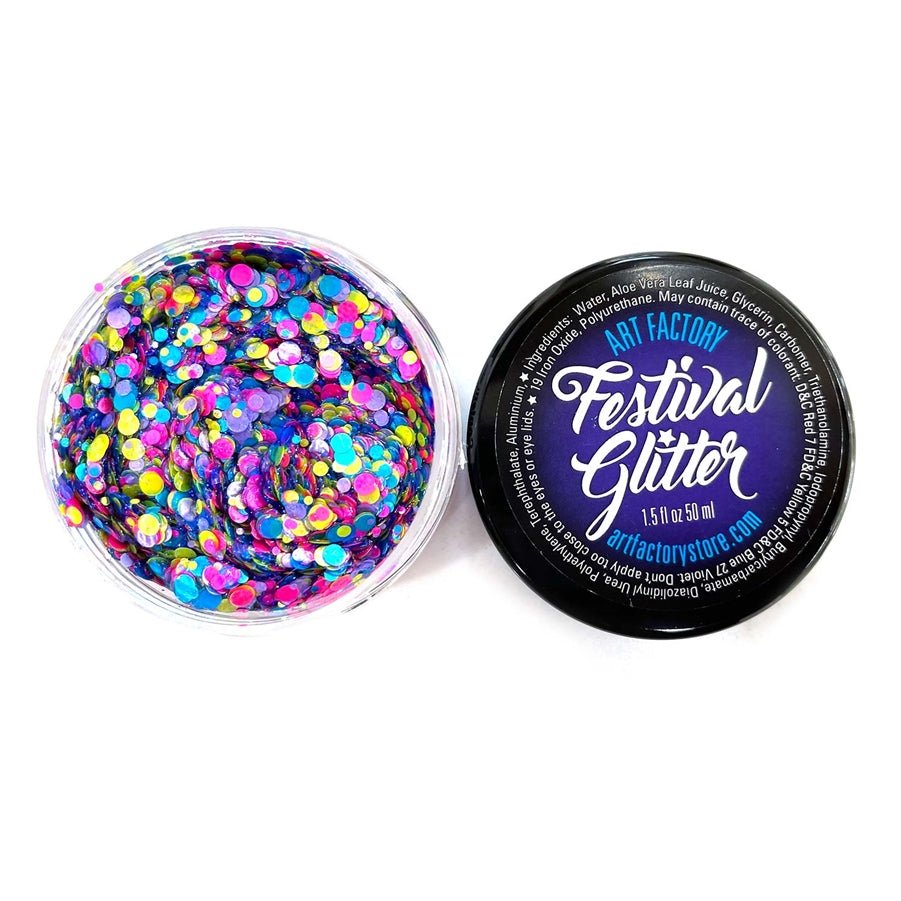 Art Factory Festival Chunky Face Glitter Gel – Fusion Body Art